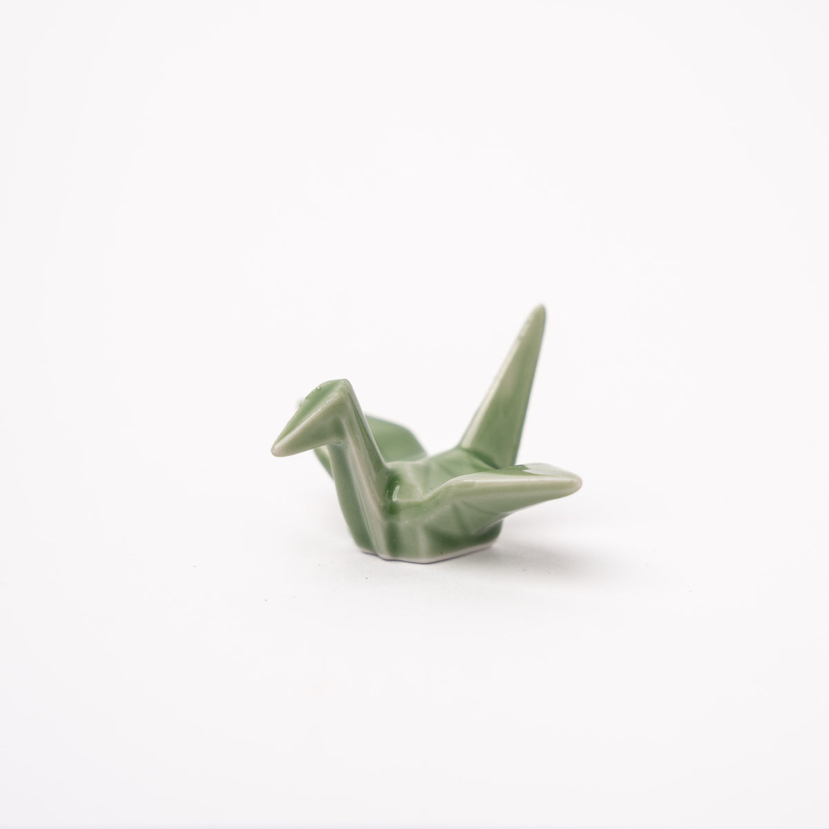 Green Origami Crane Chopstick Rest – Orient: Homeware + Gifts
