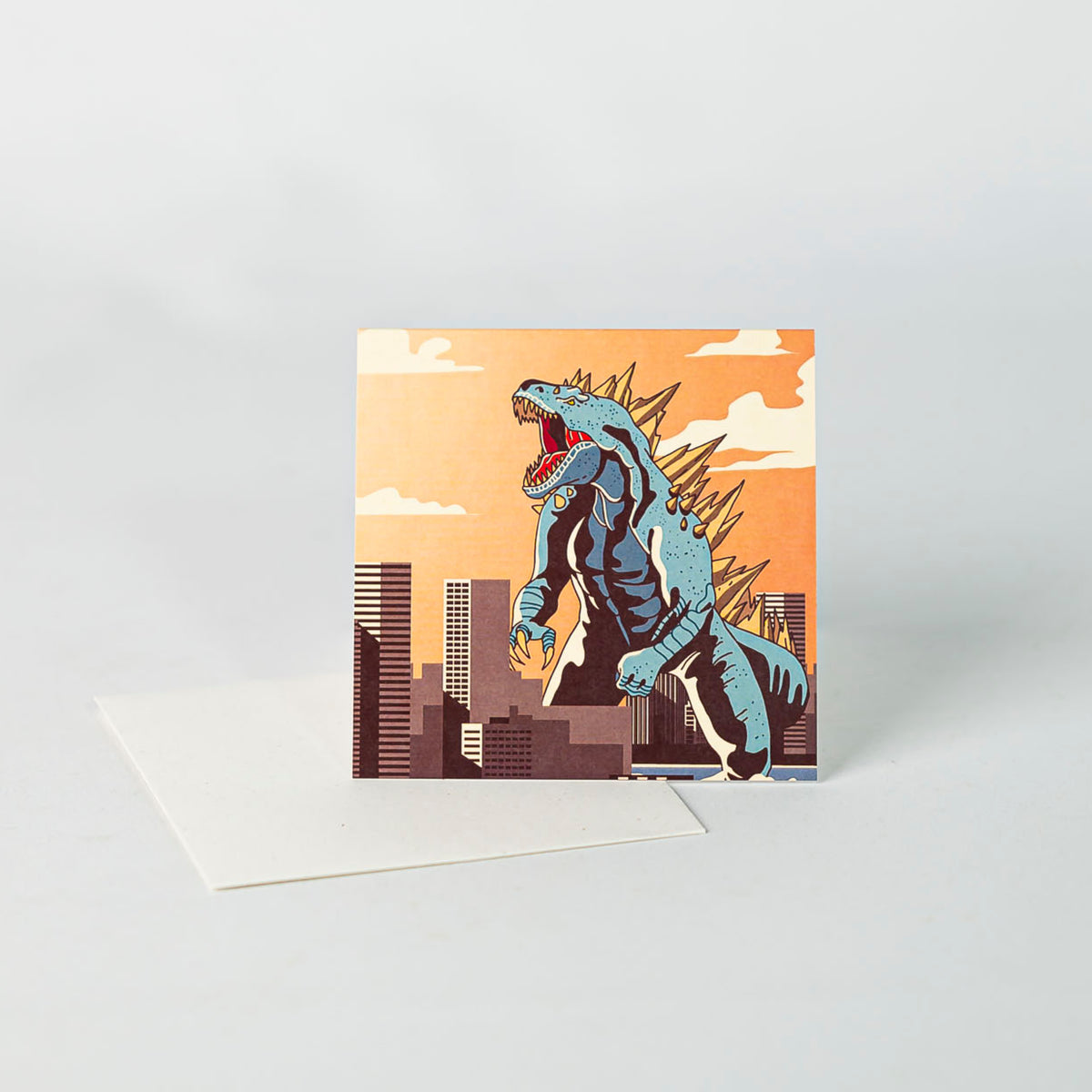 Godzilla Greeting Card – Orient: Homeware + Gifts